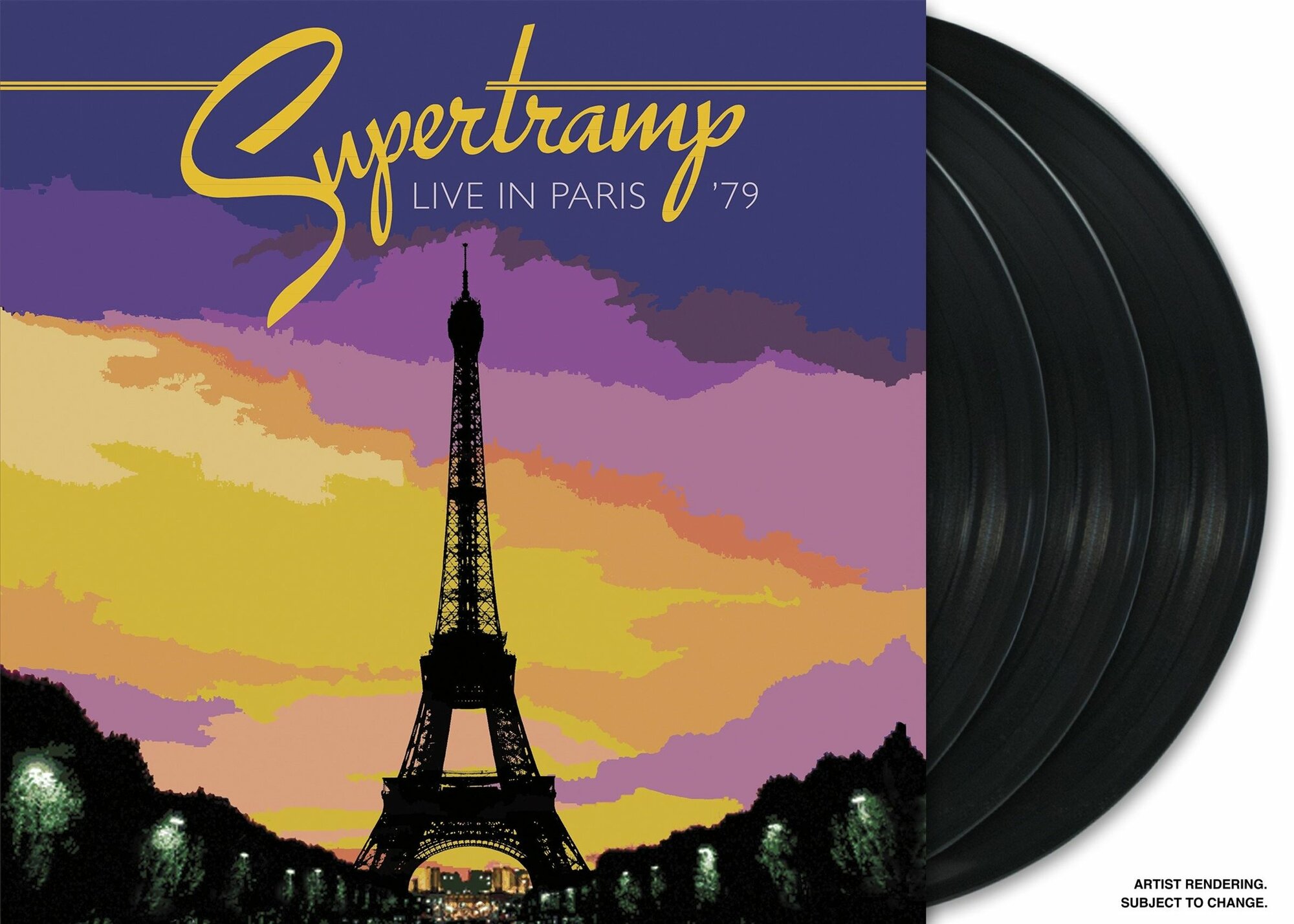 Виниловая пластинка Supertramp - Live In Paris '79 3 LP (3 LP)