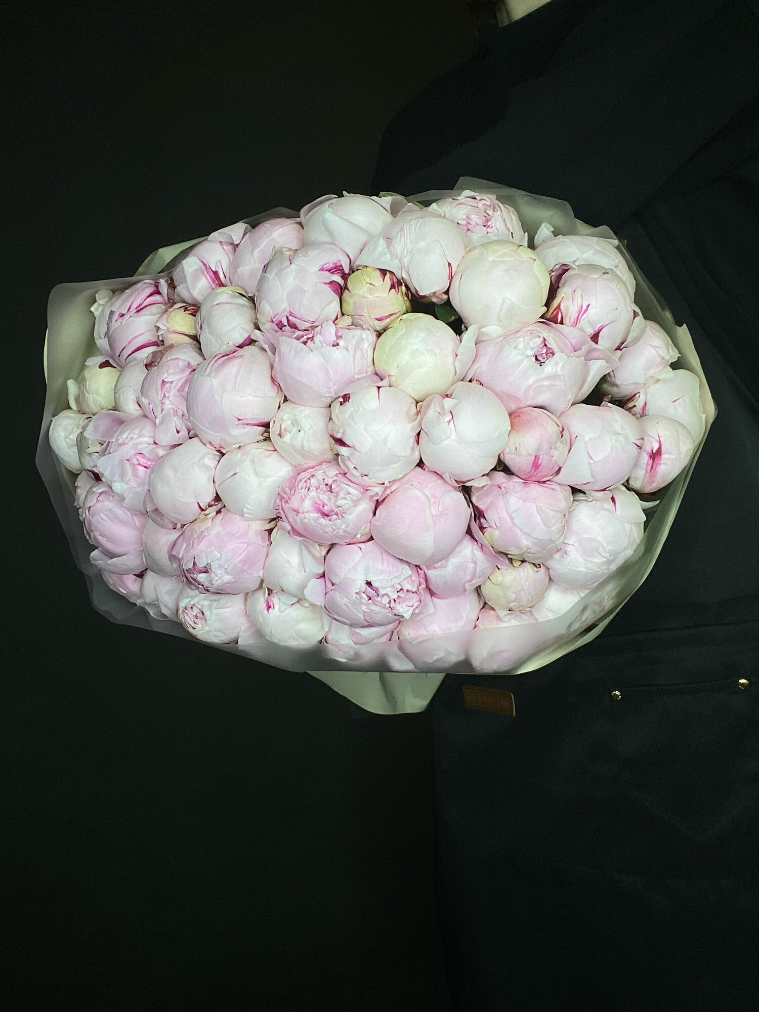 55 пионов