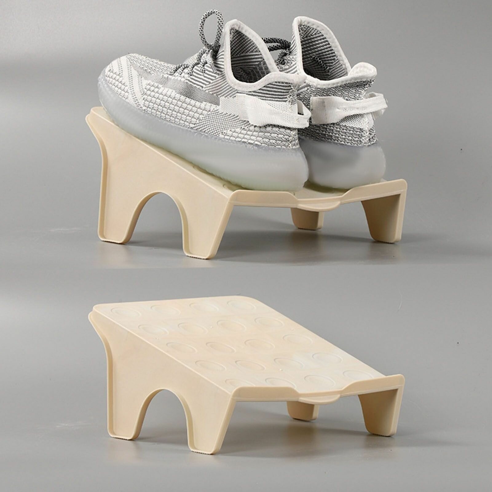 Полка для обуви органайзер для тапочек на высоком каблуке