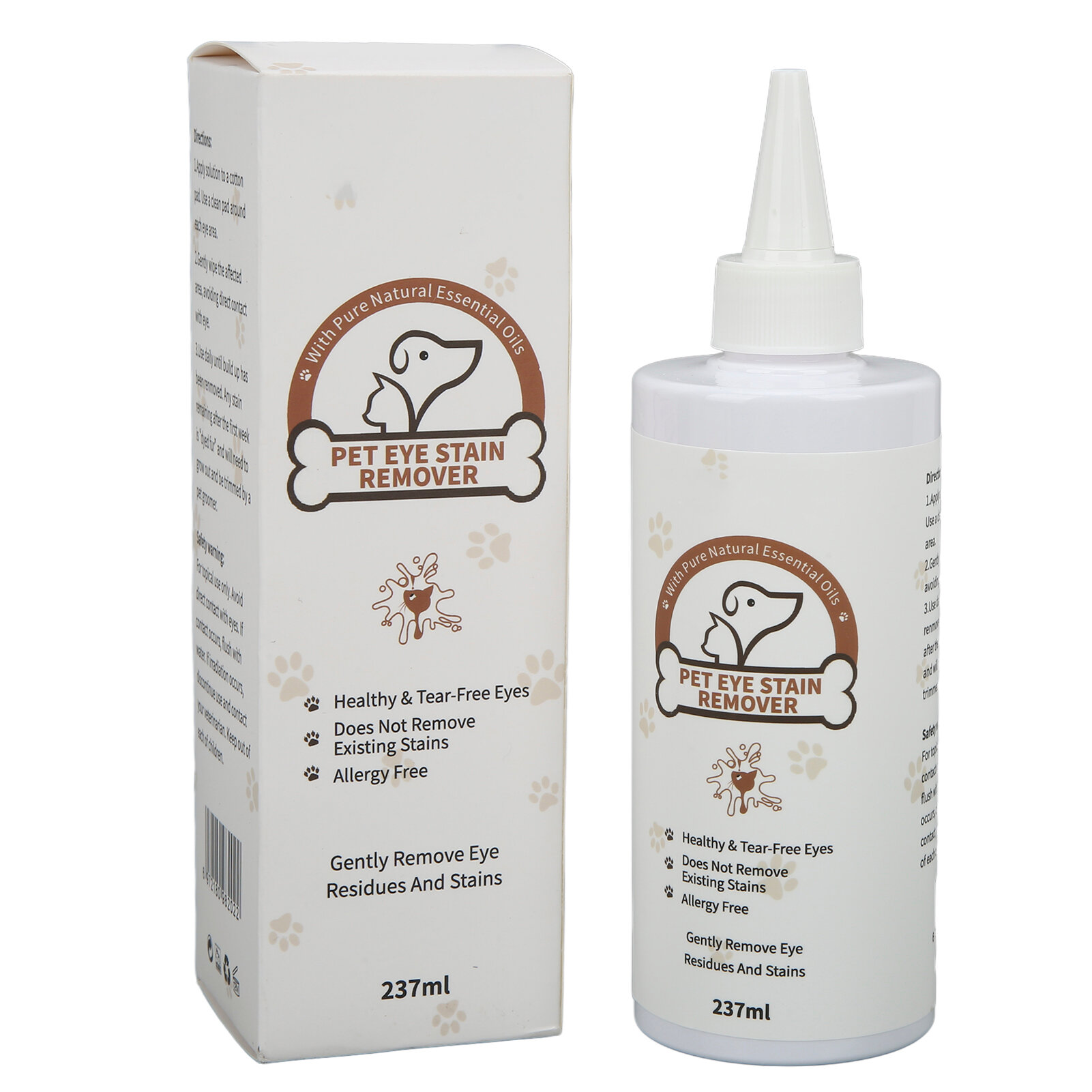 Петухолочные глаза для снятия слез и кошачьи глаза экскрементам для питомца и гриб.