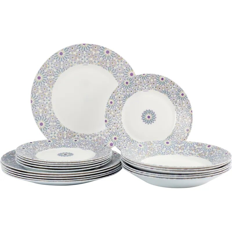 Набор столовой посуды ESSENCE DAISY CRUX 18пр Luminarc 2139668 V6071