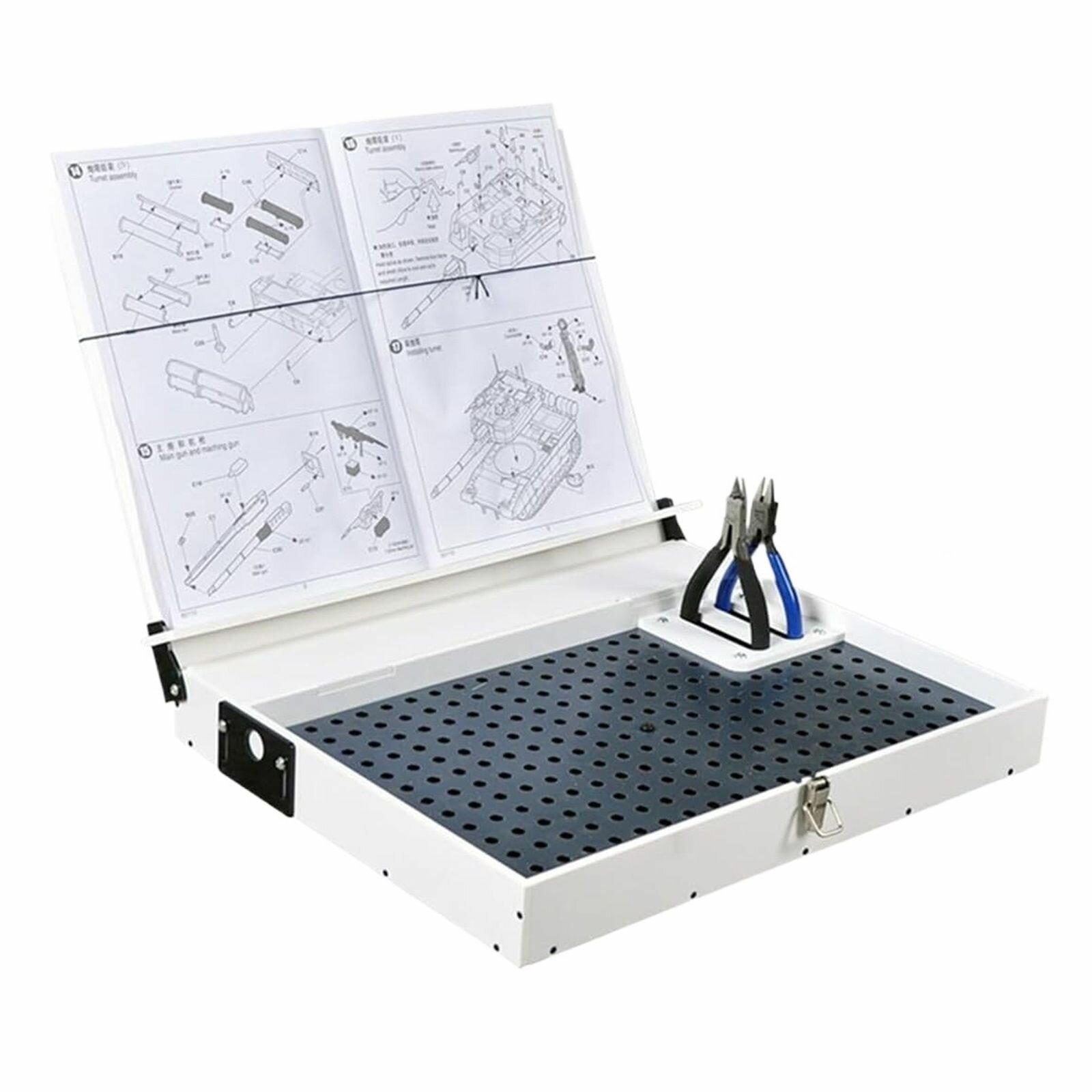 Рабочая станция для прецизионных деталей, белый, для моделирования, ПП материал