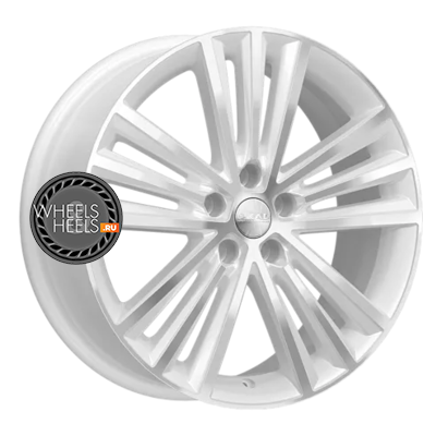 Диск автомобильный литой СКАД Манчестер (КЛ329) 19x7.5 5x112 et35 dia66.6 Алмаз белый