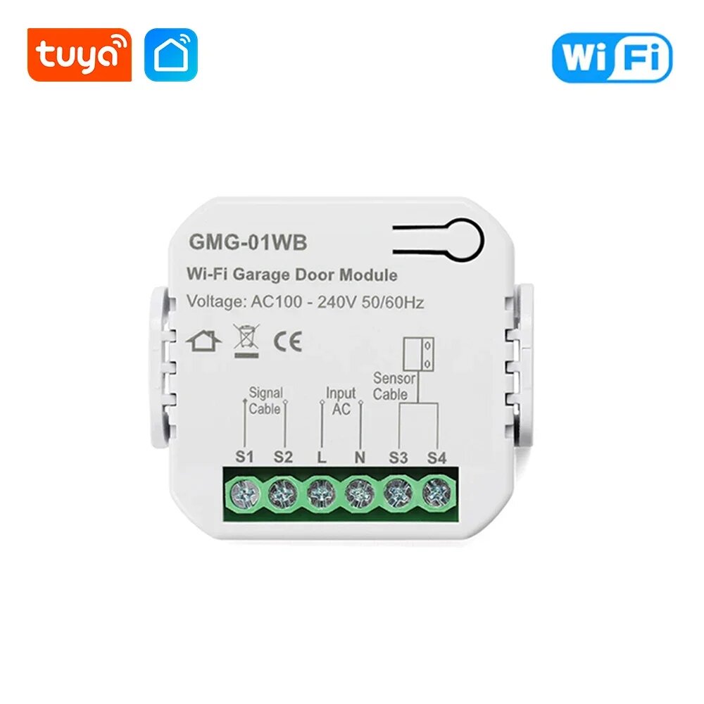 Умный контроллер гаража Centechia Tuya