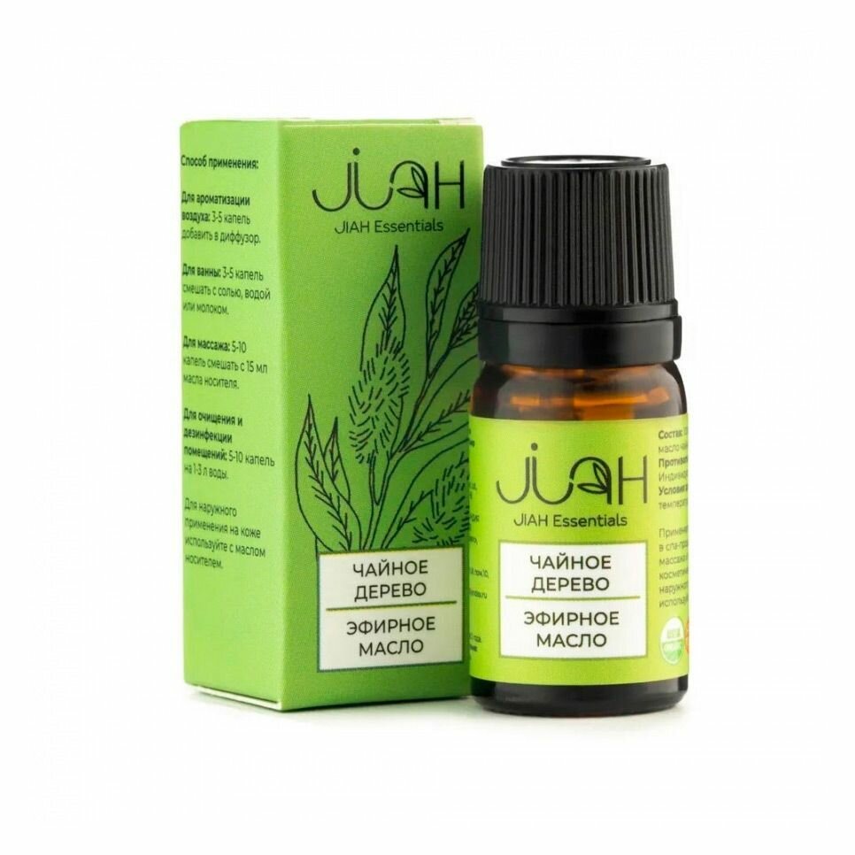 Эфирное масло чайное дерево JIAH Essentials oil 10 мл