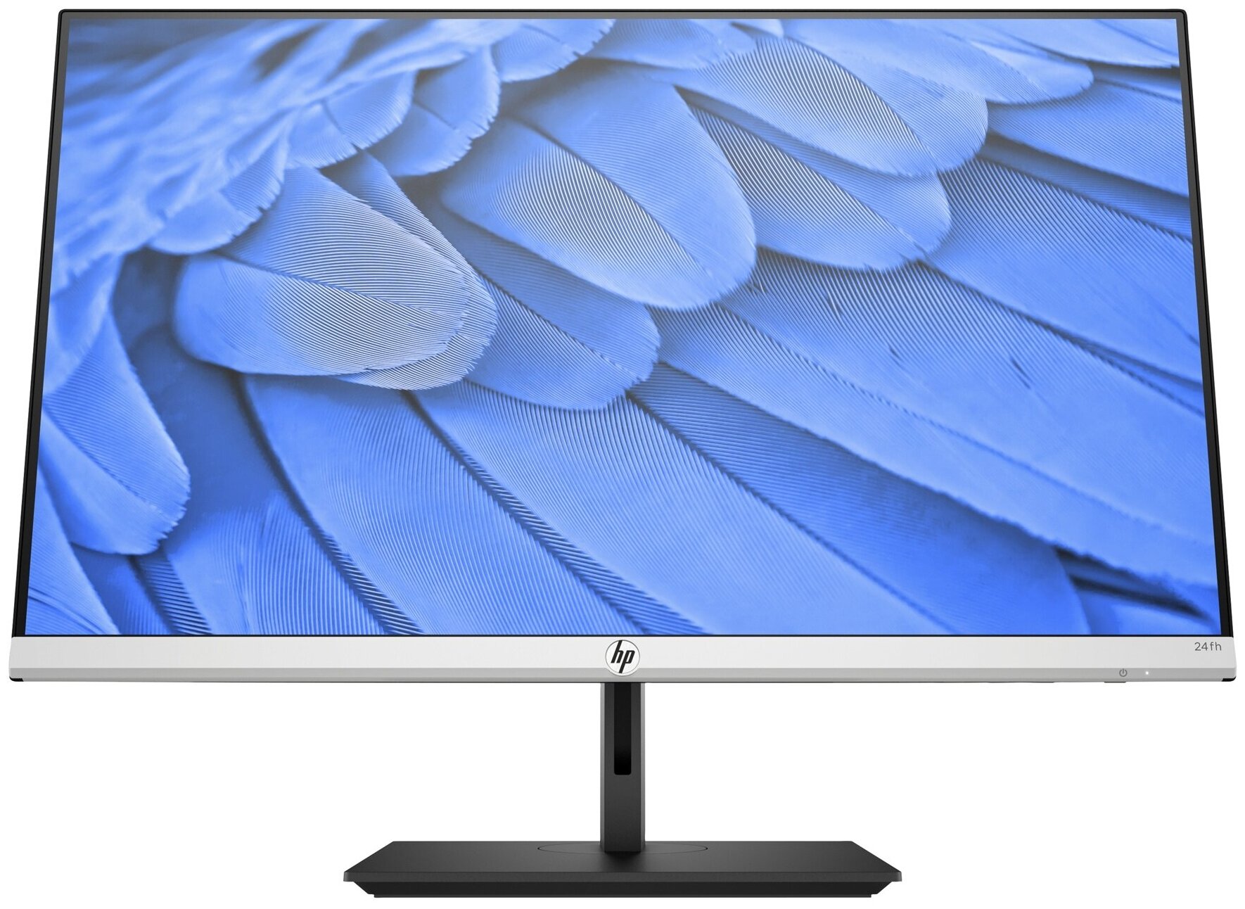 Монитор HP 23.8" 24fh серебристый/черный IPS LED 16:9 HDMI P ivot 1000:1 300cd 178гр/178гр 1920x1080 D-Sub FHD