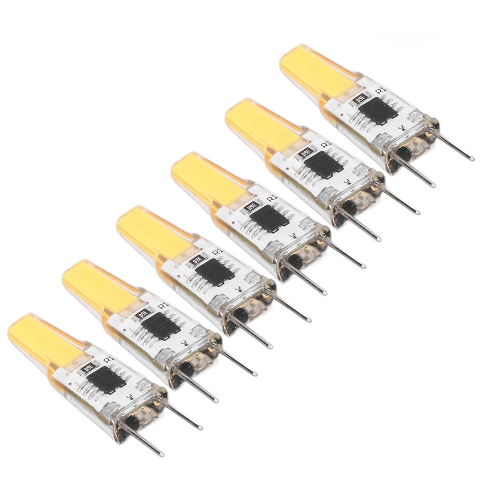 Шт. G8 светодиодная лампа 3 Вт COB с регулируемой яркостью 360 градусов, энергосберегающая, 50 000 часов, лампочки для потолочного настенного светильника, 100‑130 В, теплый белый