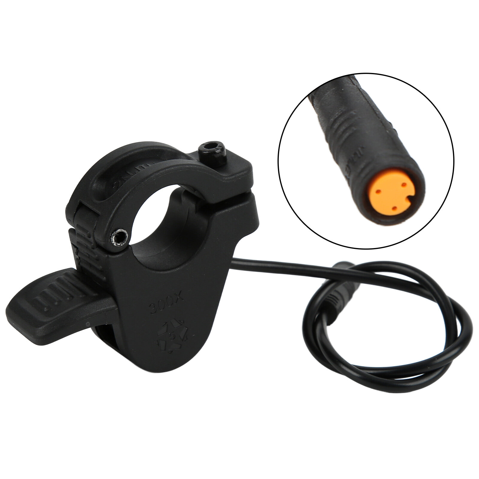 Электрический велосипед с дроссельной заслонкой для большого пальца, велосипед с 300-кратным контролем скорости, ускоритель с обеих сторон, доступный для модификации