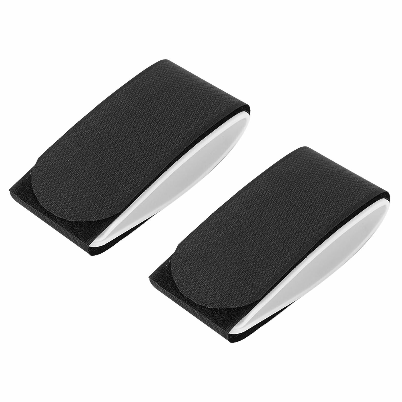 Сумка для лыж и сноуборда с ремнем из нейлона, держатель, крючок и петля, аксессуар для сноубординга (черный), материал нейлон, вес 27 г, размер 46*5.5 см, в комплект входят 2 крючка и петли