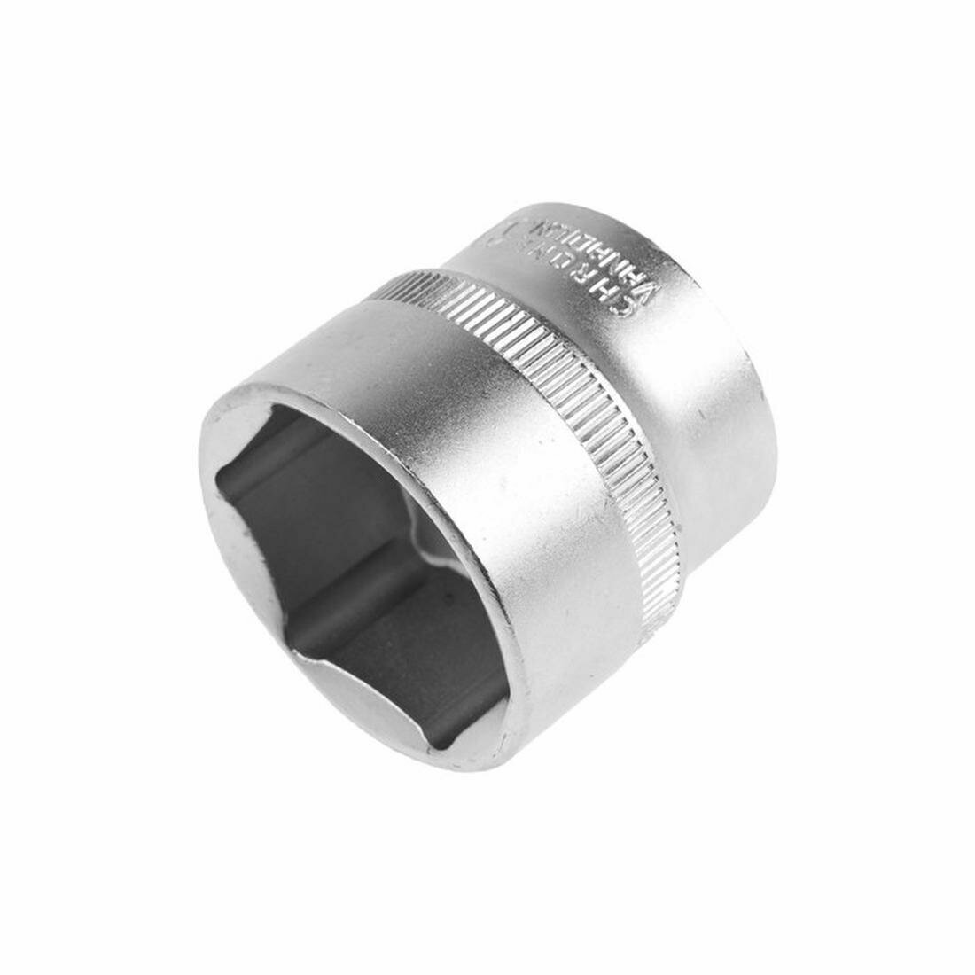 Головка торцевая шестигранная тундра, под квадрат 1/2", 32 мм, CrV