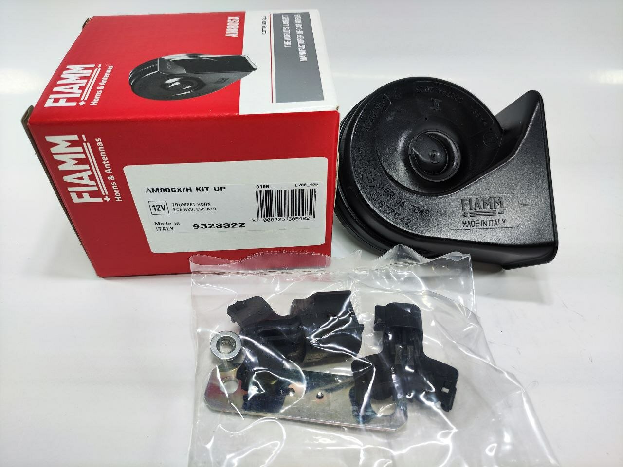 Звуковой сигнал FIAMM AM80SX (932332Z) Высокий тон (500Hz) для CHEVROLET HOLDEN MERCEDES VAN OPEL RENAULT VAN VAUXHALL MOTORS VOLKSWAGEN VAN