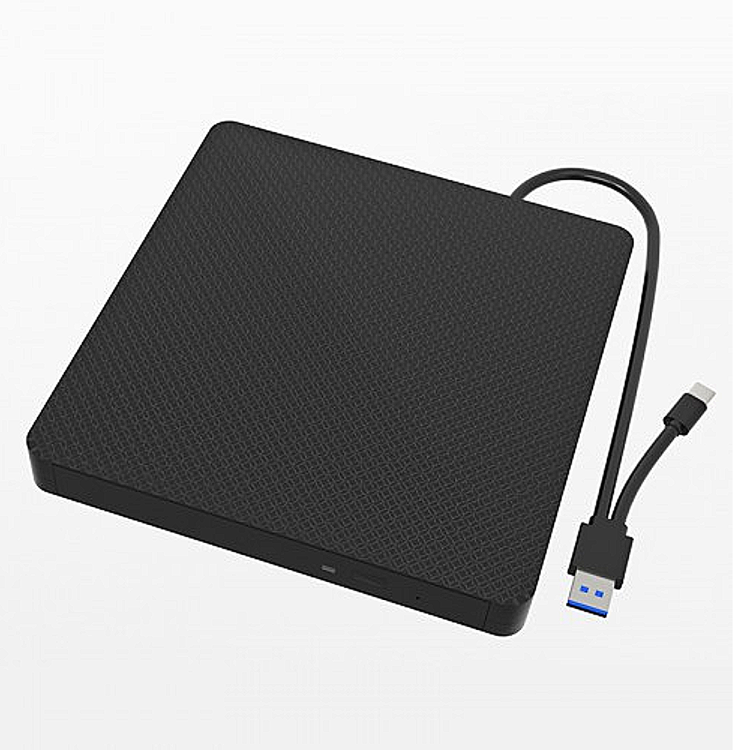 Внешний оптический привод KS-is, USB 3.0, чтение и запись CD/DVD/Blu-ray, черный