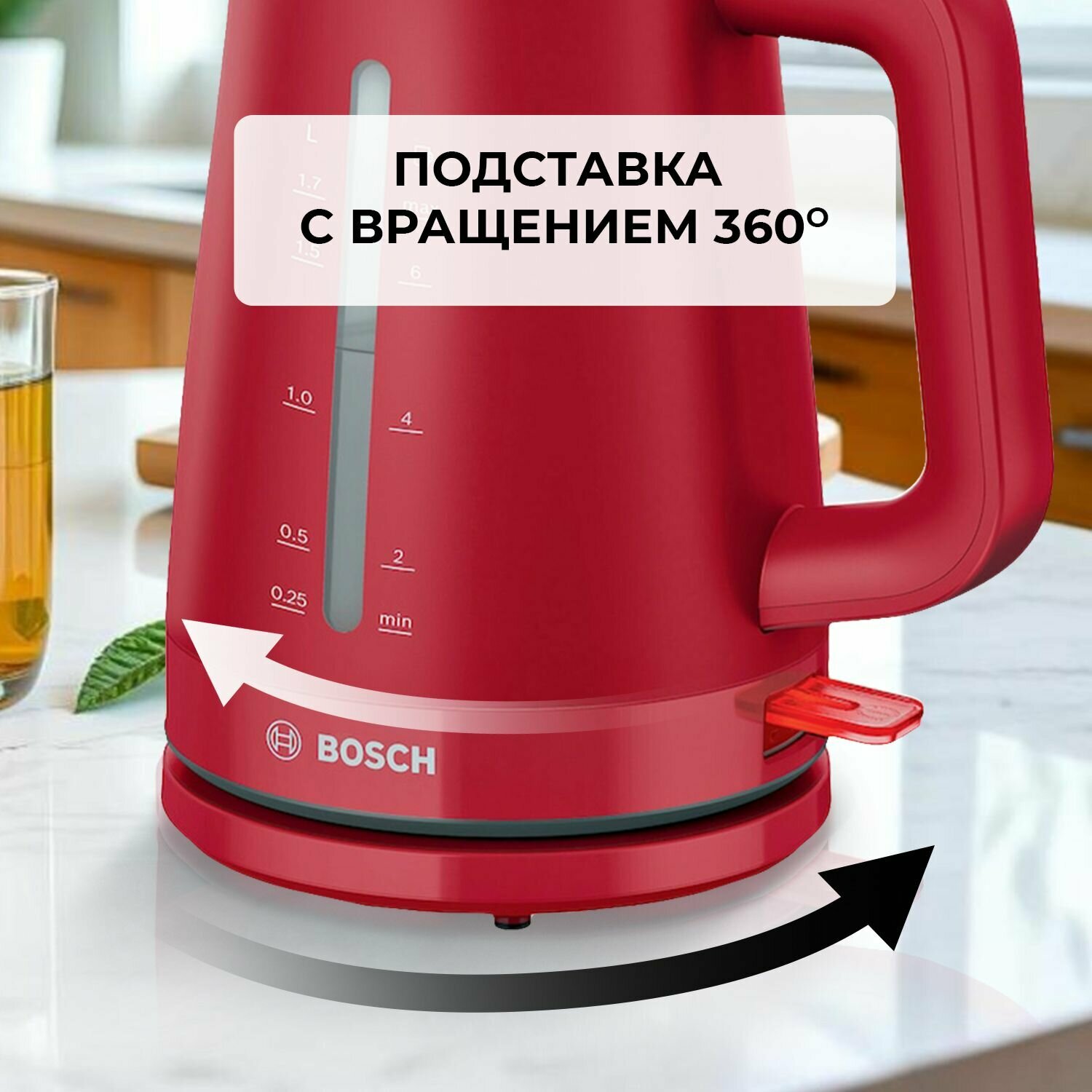 Чайник Bosch TWK3M124 — фото 1