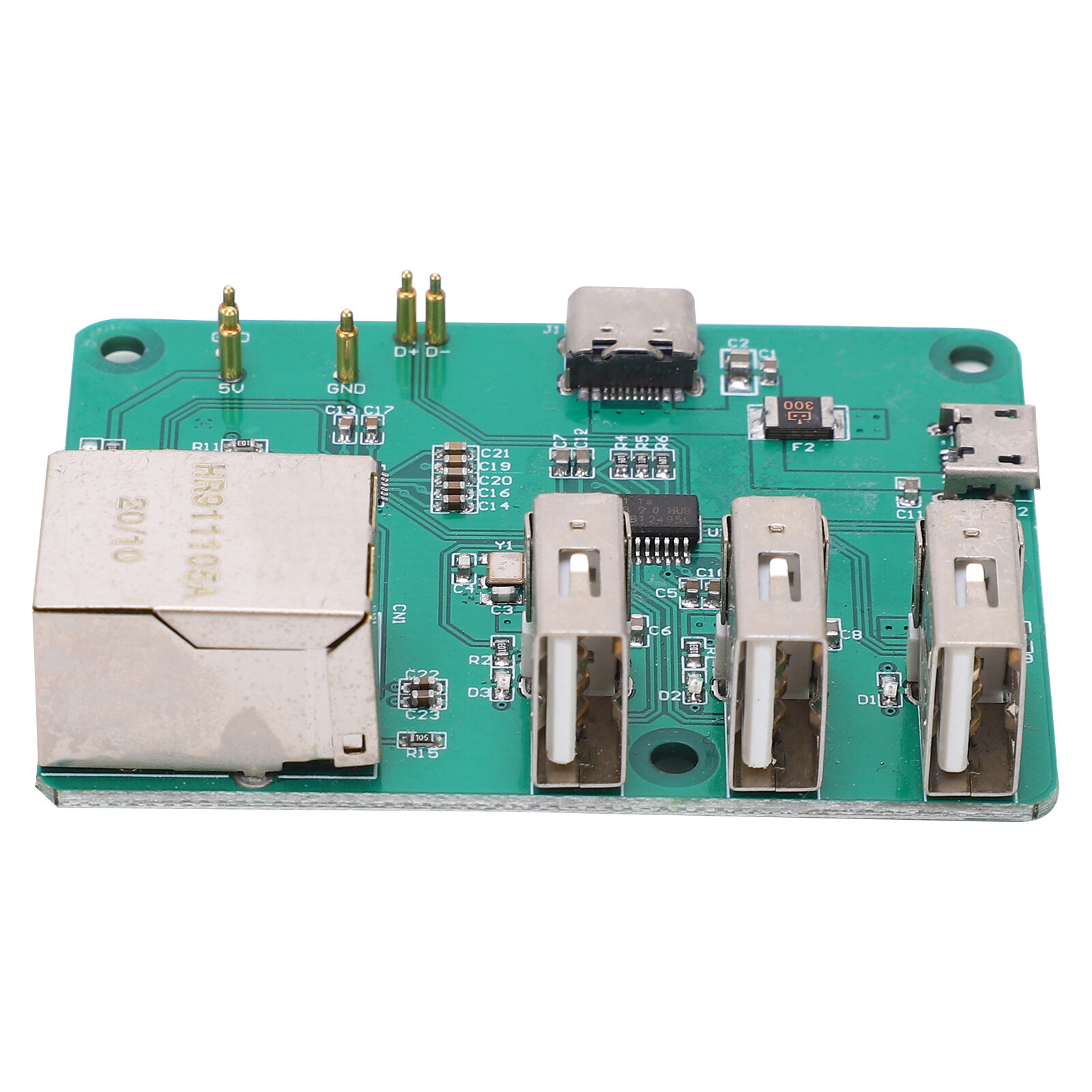 Плата USB-Ethernet концентратора для Raspberry Pi Zero — фото 1