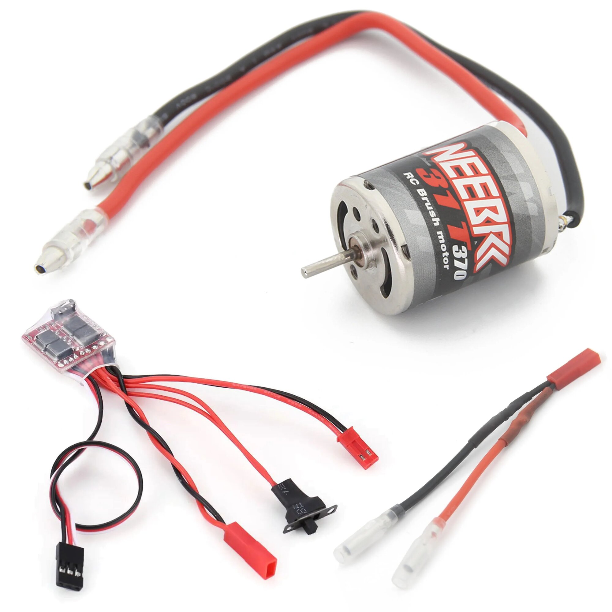 Мотор 370 RC Brush Motor 30A ESC Combo