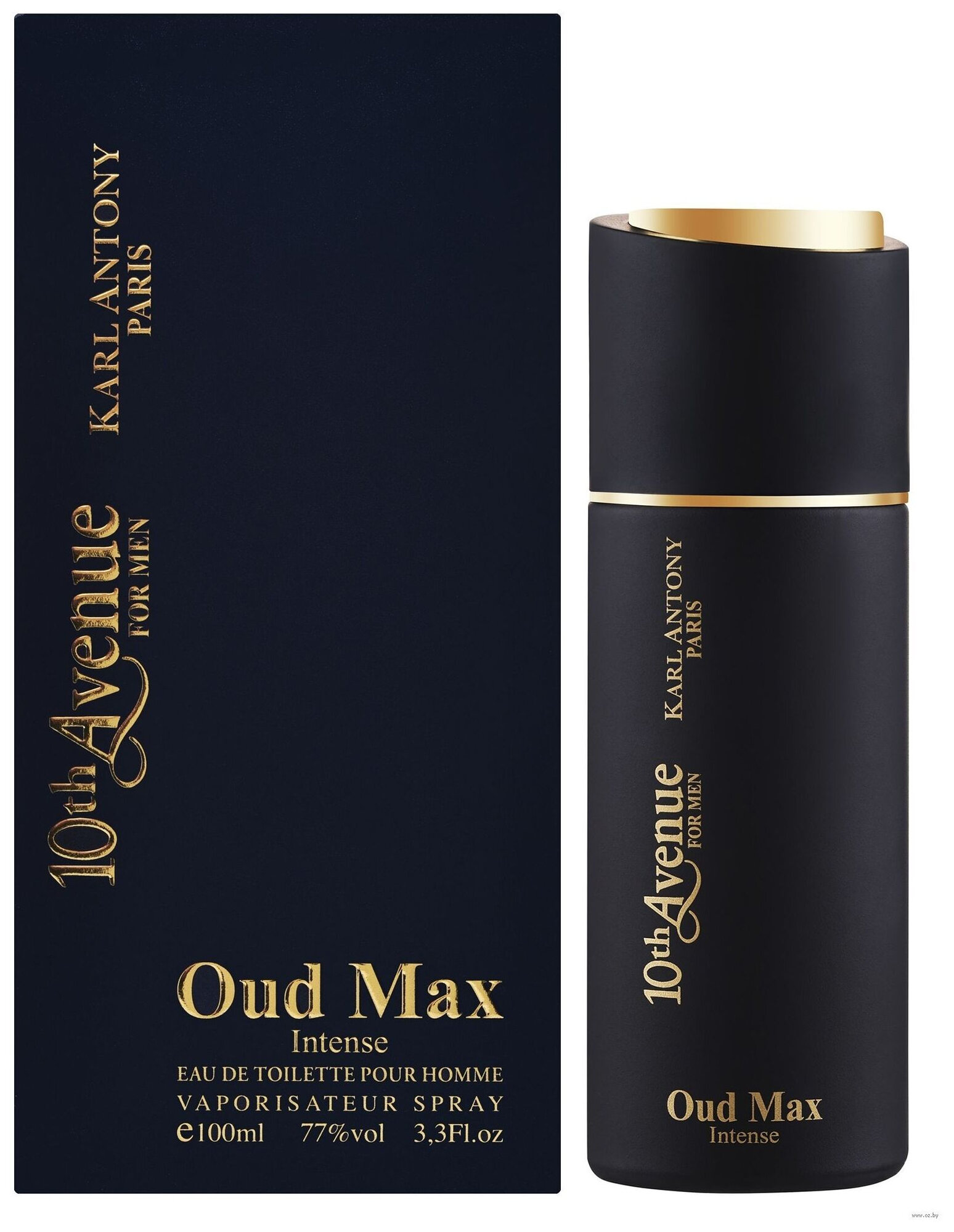 Туалетная вода 10th Avenue Туалетная вода для мужчин 10th Avenue Oud Max Intense" (Объем 100 мл)