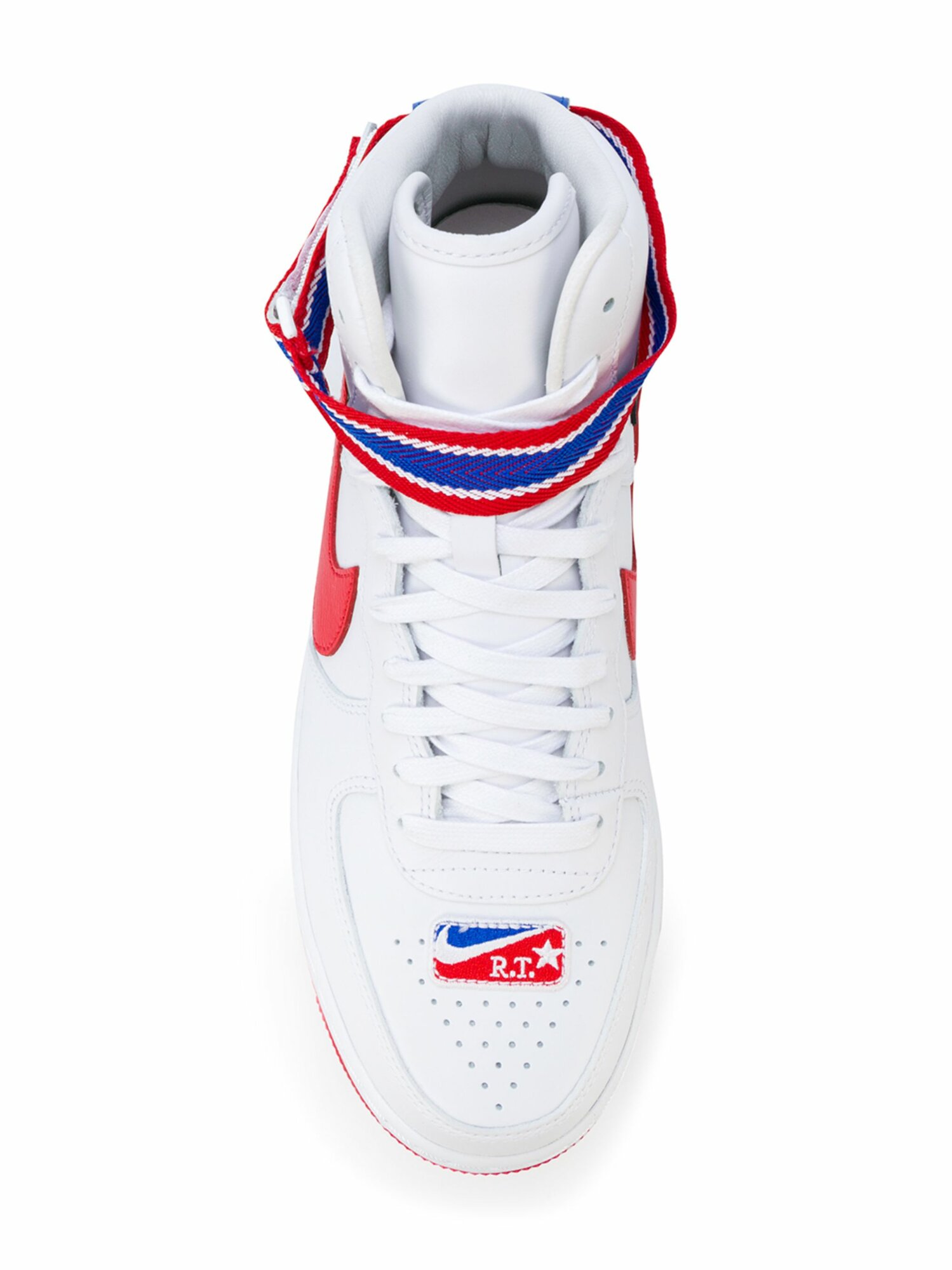 Кроссовки NIKE Air Force 1 High, размер 11.5 US, серебристый — фото 1