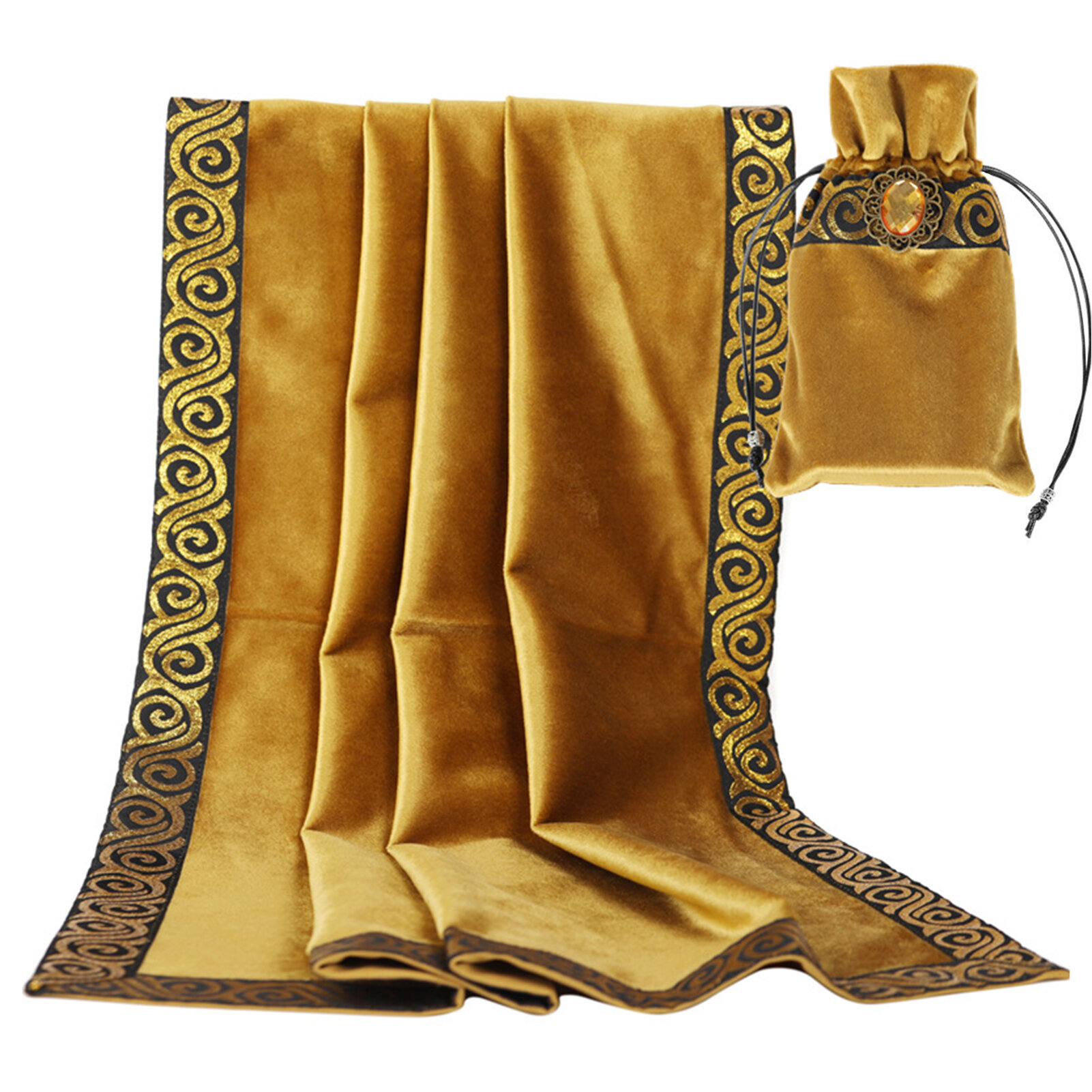 Бархатная скатерть для алтаря, гадания на картах Таро, мешочек для карт Таро, аксессуары для настольной игры.