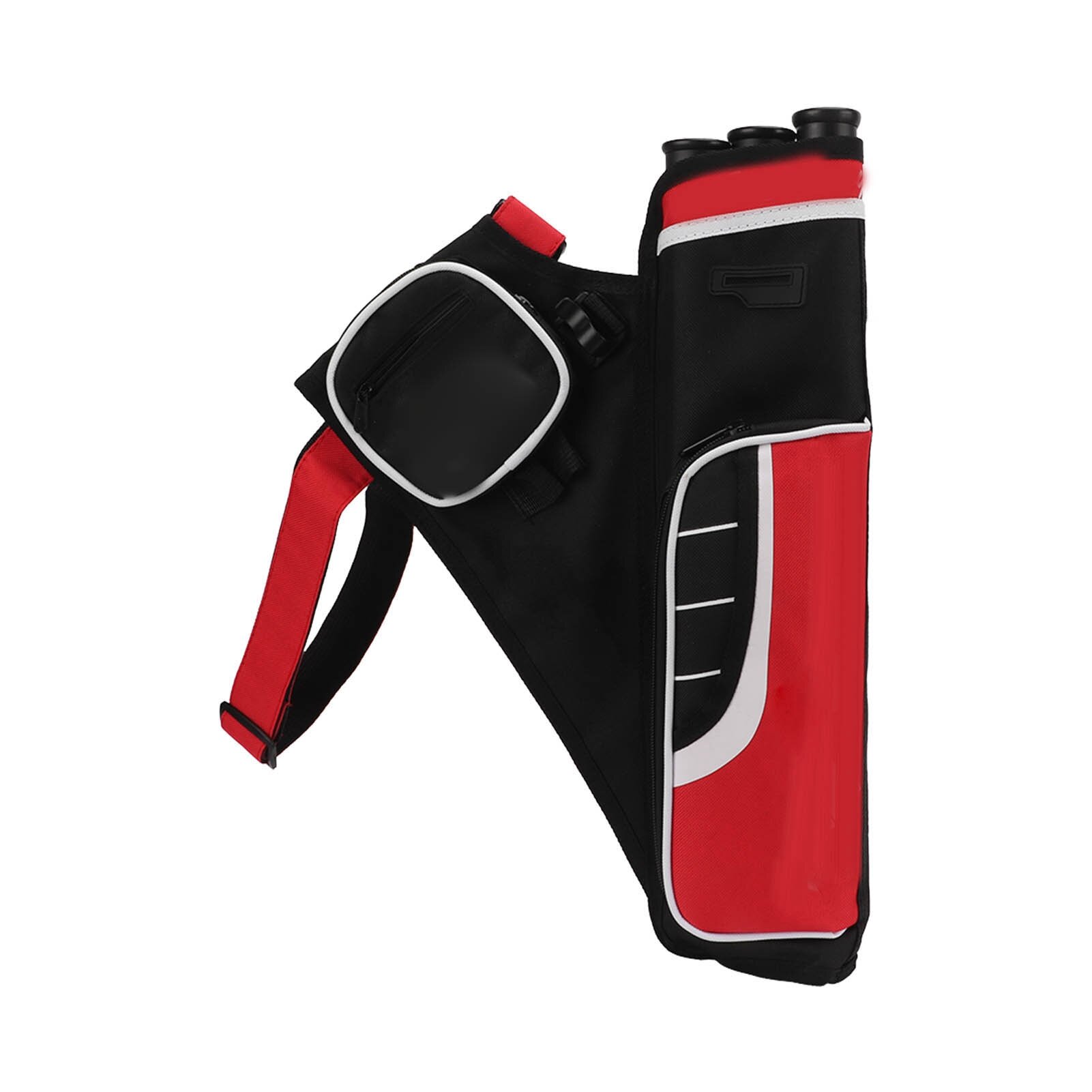 Многофункциональный контейнер для хранения лука и стрел, портативная сумка-держатель для стрел для охоты, красный.