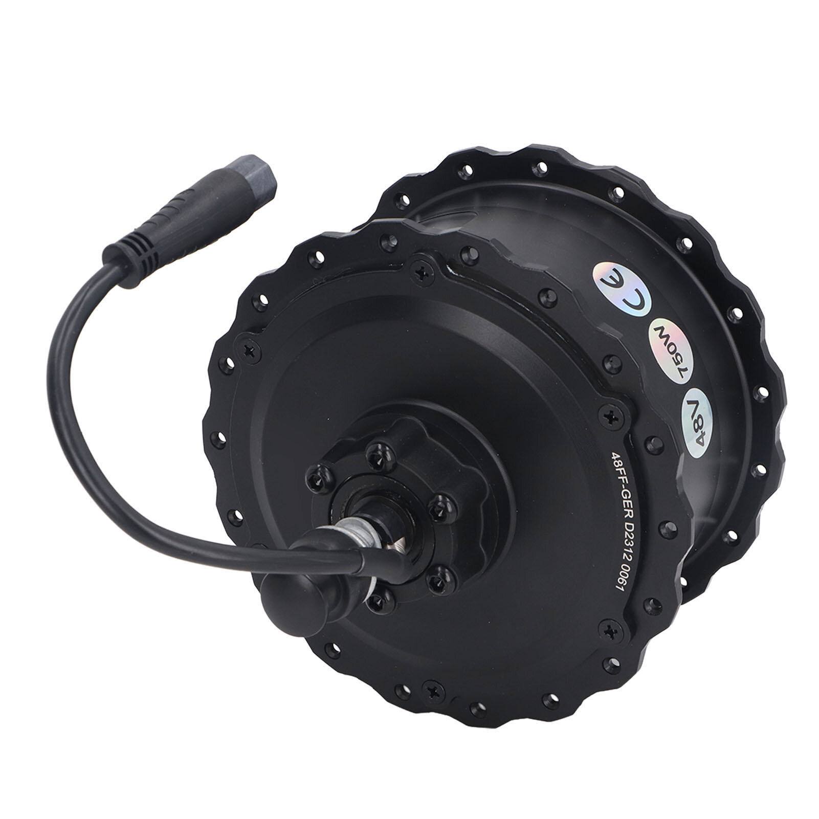 Электродвигатель для Велосипеда: 750W 85 Н·м Водонепроницаемый IP65 Безщеточный Мотор-Втулка - Совместим с Дисковым Тормозом для Горных Велосипедов 20" и 26"