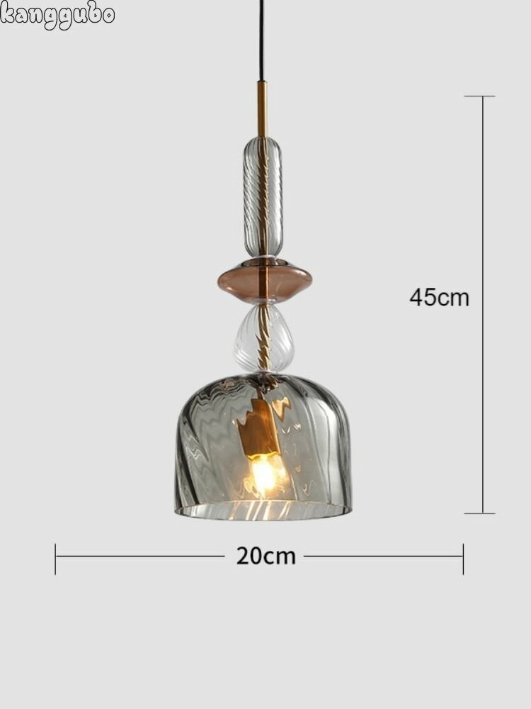 Витражная люстра