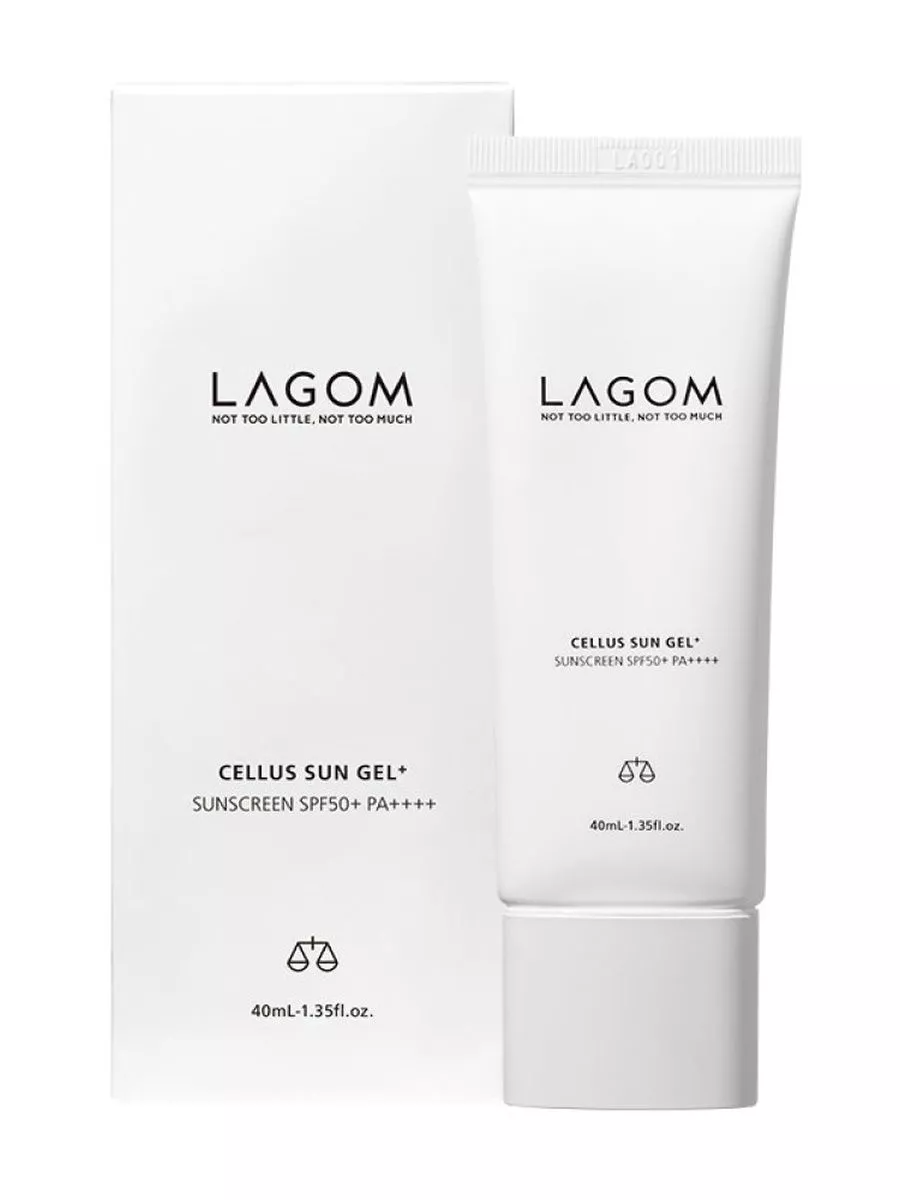 Увлажняющий солнцезащитный крем-гель Lagom Cellus Sun Gel Plus SPF 50+ PA+++, 40мл.