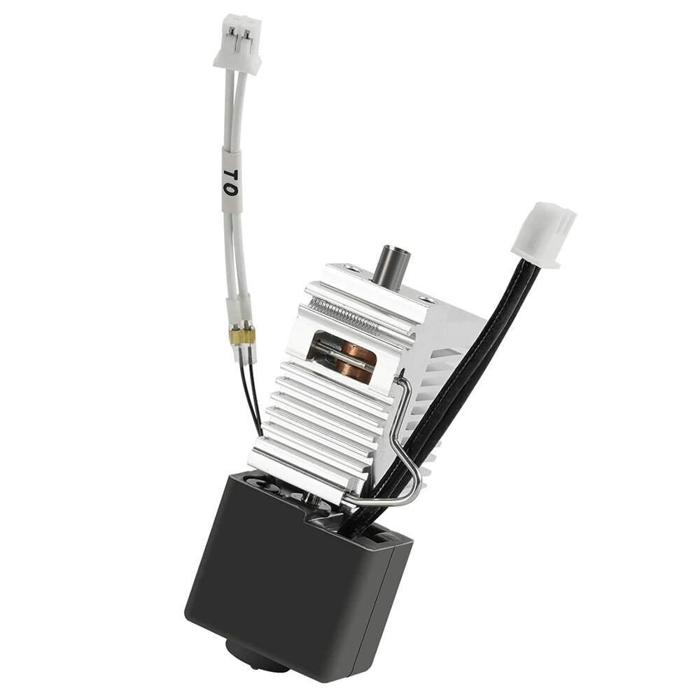 Комплект печатающей головки экструдера для 3D-принтера Kobra 3 Hotend 24 В 50 Вт с латунным соплом 0,4 мм, поддерживает высокотемпературные и высокоскоростные аксессуары для 3D-принтеров FDM - с радиатором