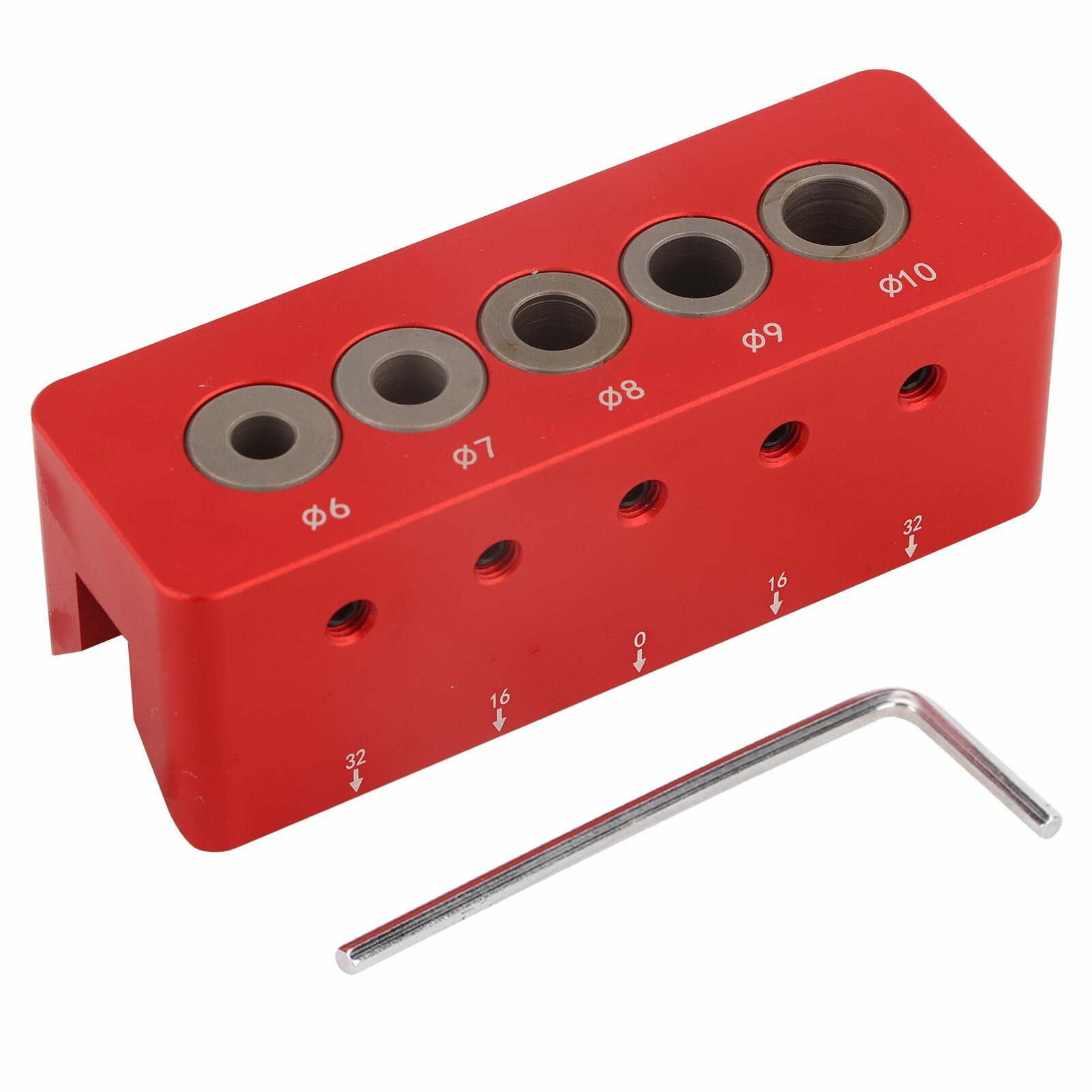 Прямоугольная направляющая для сверла, дырокол для круглых труб, DIY локатор отверстий, деревообрабатывающий инструмент