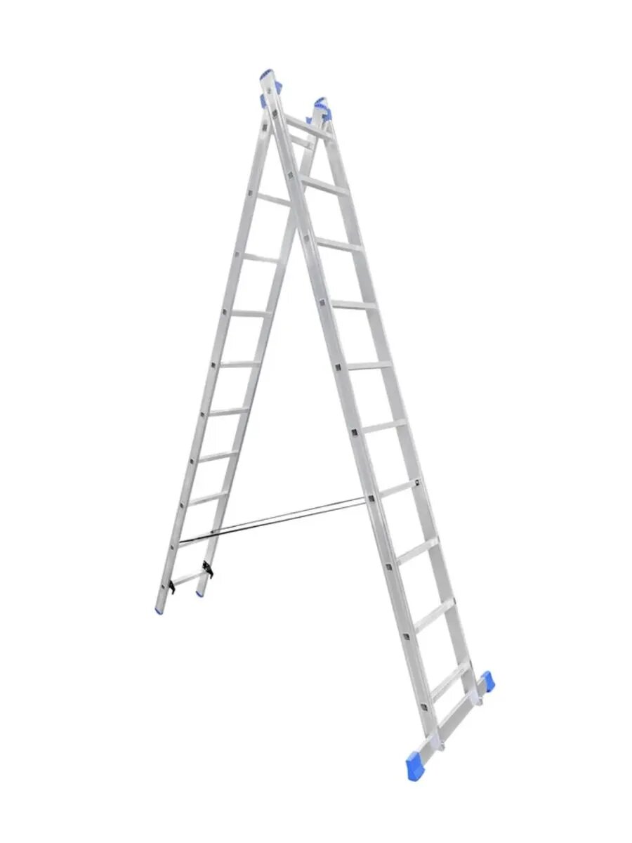 LadderBel  Лестница алюминиевая 2- секционная 10 ступеней LS210