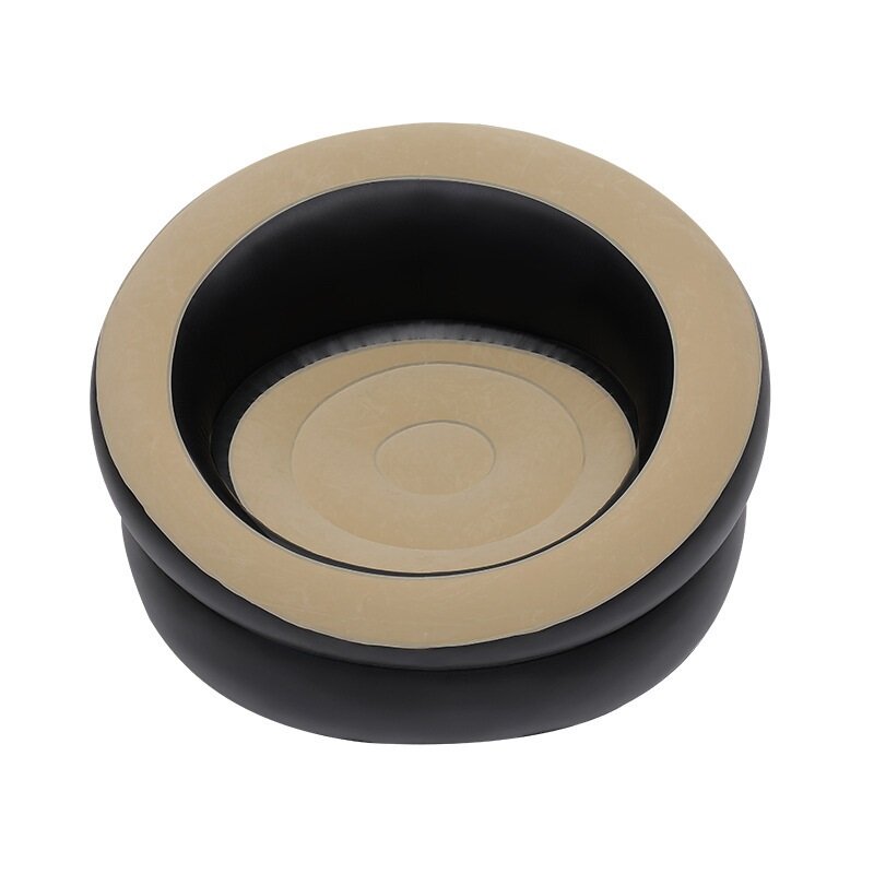 Портативное надувное флокированное кресло для дома и улицы, удобное и компактное