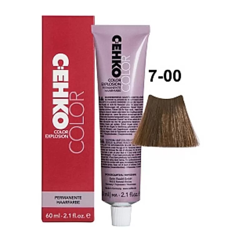 C: EHKO Color Explosion Color Explosion Крем-краска для волос 7/00 60 мл