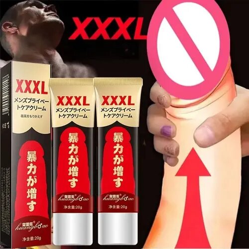 3 шт, крем-лубрикант "XXXL" для увеличения пениса, смазка, гель-экстендер,
