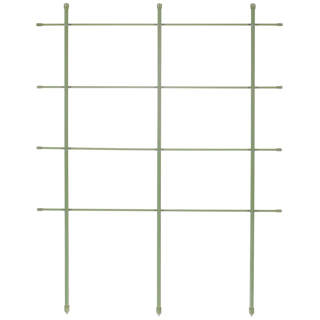 Решётка для вьющихся растений h75 см, L50 см, металл/пластик