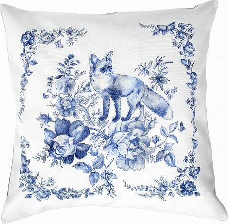 Набор для вышивания Luca-S #PB206 Подушка , Счетный крест, 50 x 50 см