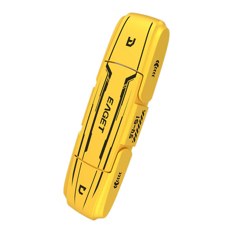 EAGET 128GB USB3.2 Gen2 Type-C Dual Interface SU96 High-Speed Solid State Drive Large Capacity Reading Speed 560MB/s Dual-Use Office Flash Drive for Mobile Phones and Computers