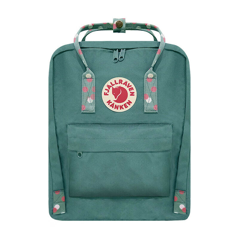 Рюкзак FJALLRAVEN, Kanken Classic Backpack 664-916 Frost Green Multi Stripe 16L