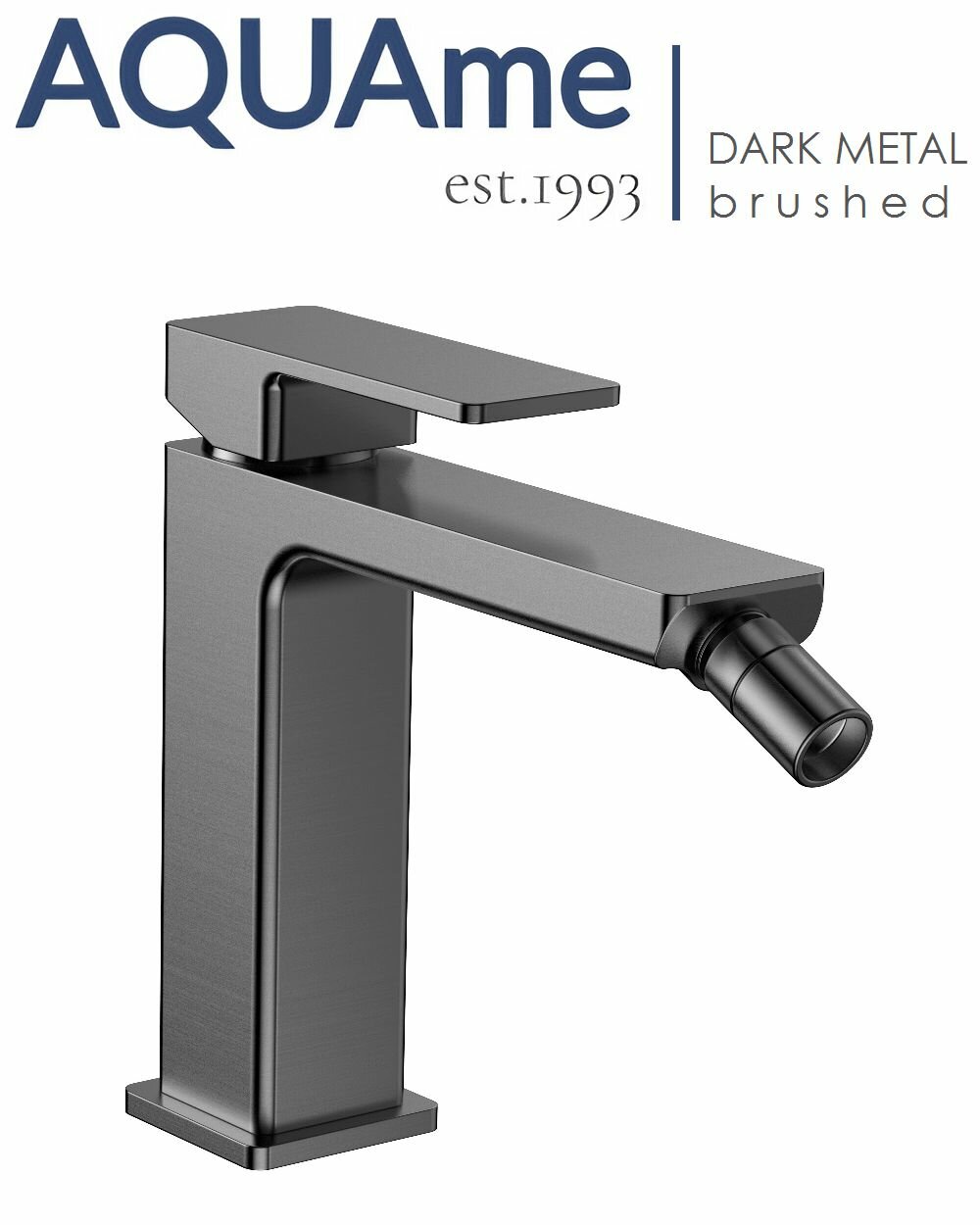 Смеситель для биде AQUAme Savona шлифованное золото AQM6816GM