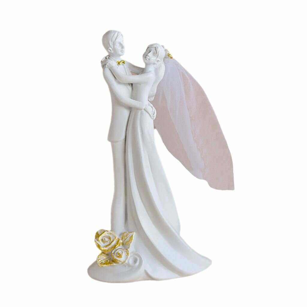 Статуэтка влюбленной пары, целующейся в поцелуе, Скульптура для оформления элегантных домов