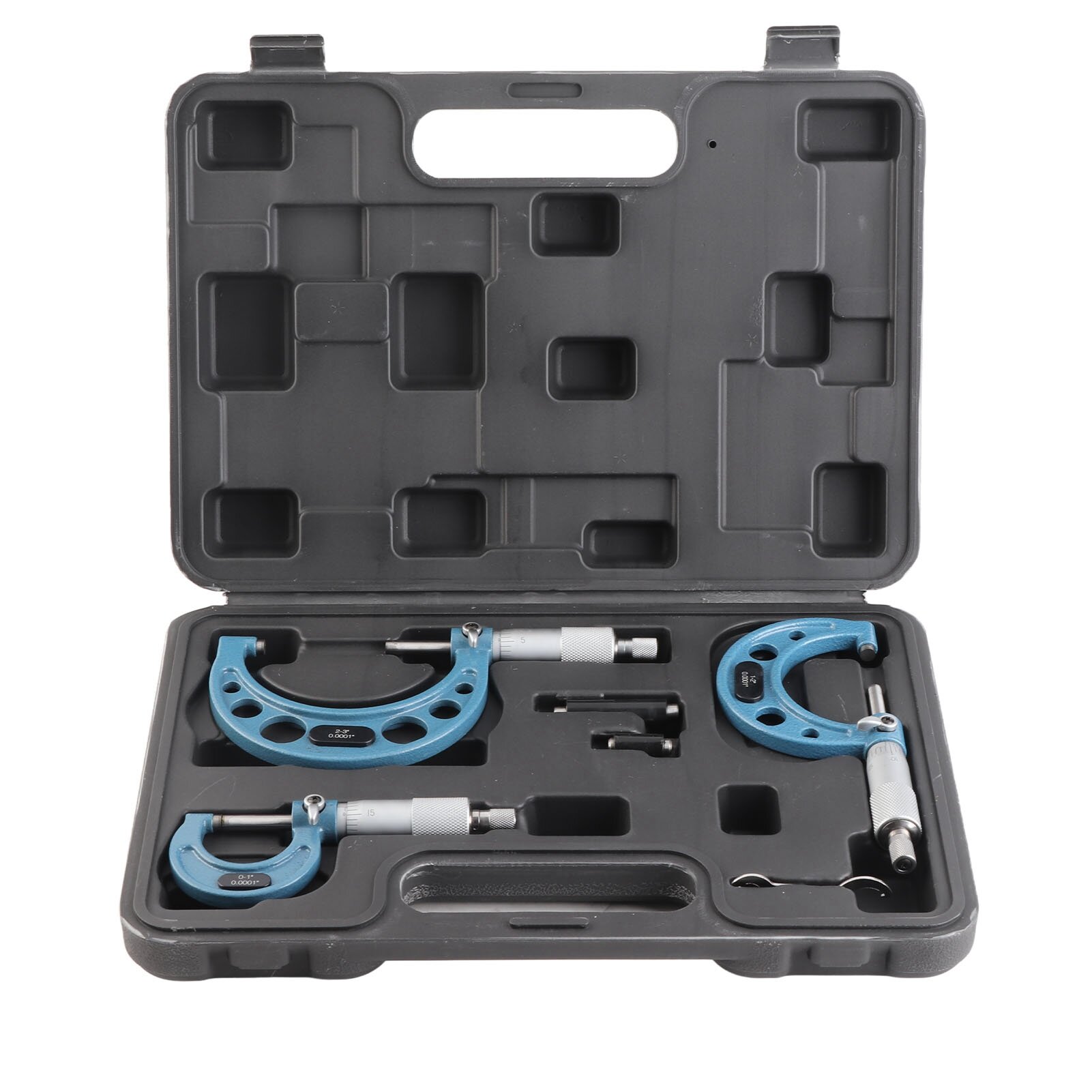 Внешний инструмент измерения штангенциркуля на внешнем микрометре.