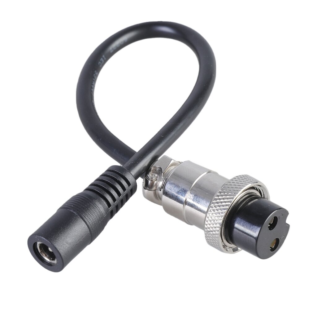 26 см от DC5521 до GX20 2Pin Авиационный Силовой Кабель 150 Вт 10A Зарядный Провод для Наружного Хранения Энергии и Солнечной Панели