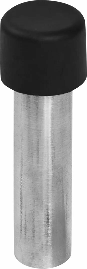 Стопор дверной настенный УД-03 INOX цвет матовый черный