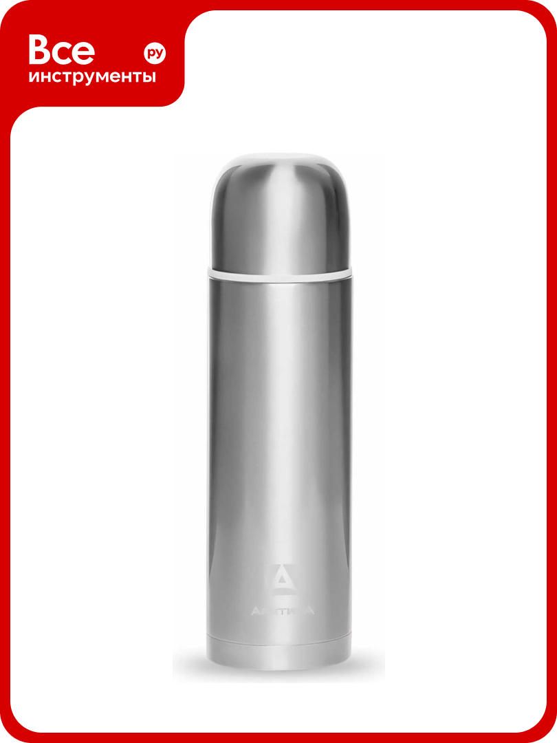 Стальной термос с узким горлом Арктика 1.2 л 105-1200, из нержавеющей