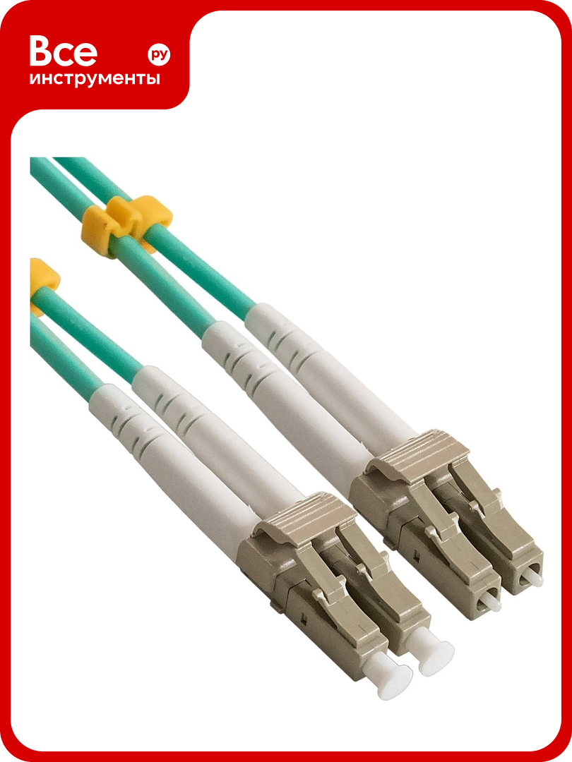 Волоконно-оптический патч-корд ExeGate FC-D-503-LC-LC-1M-LSZH Шнур во MM 50 125 OM3, LC UPC-LC