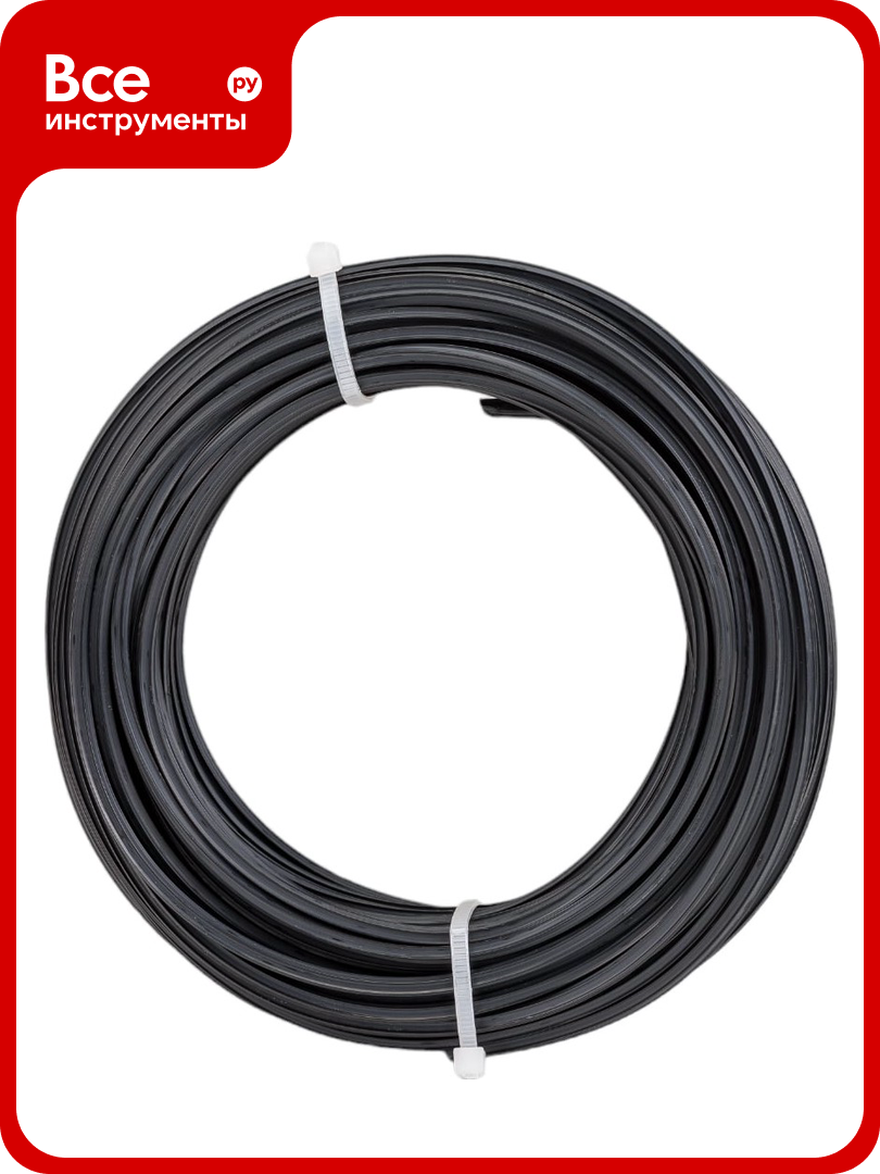 Леска для триммеров 3 мм, 15 м, звезда Gigant, для триммеров 3