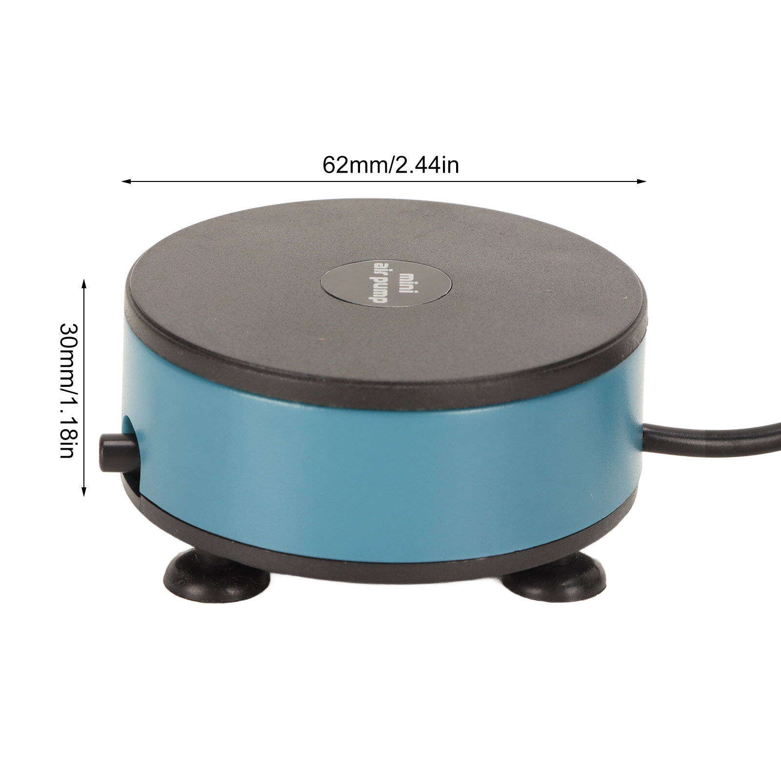 Кислородный насос Aqaurium, ультра тихий USB перезаряжаемый портативный аэратор для аквариума, для рыбалки на открытом воздухе