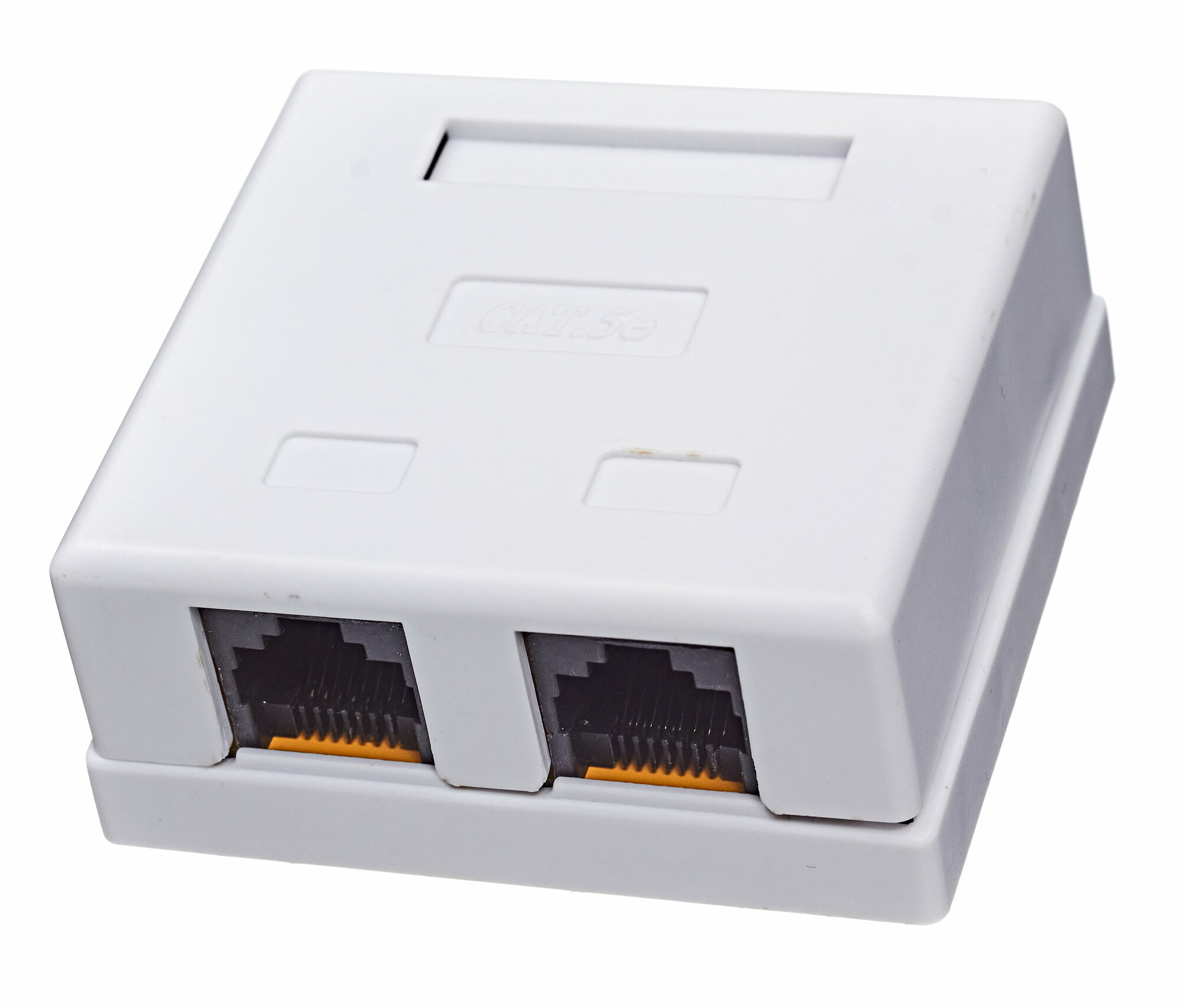 Накладная двупортовая розетка категории 5Е RJ - 45, 8P8C, 5 шт, WT-2015-5