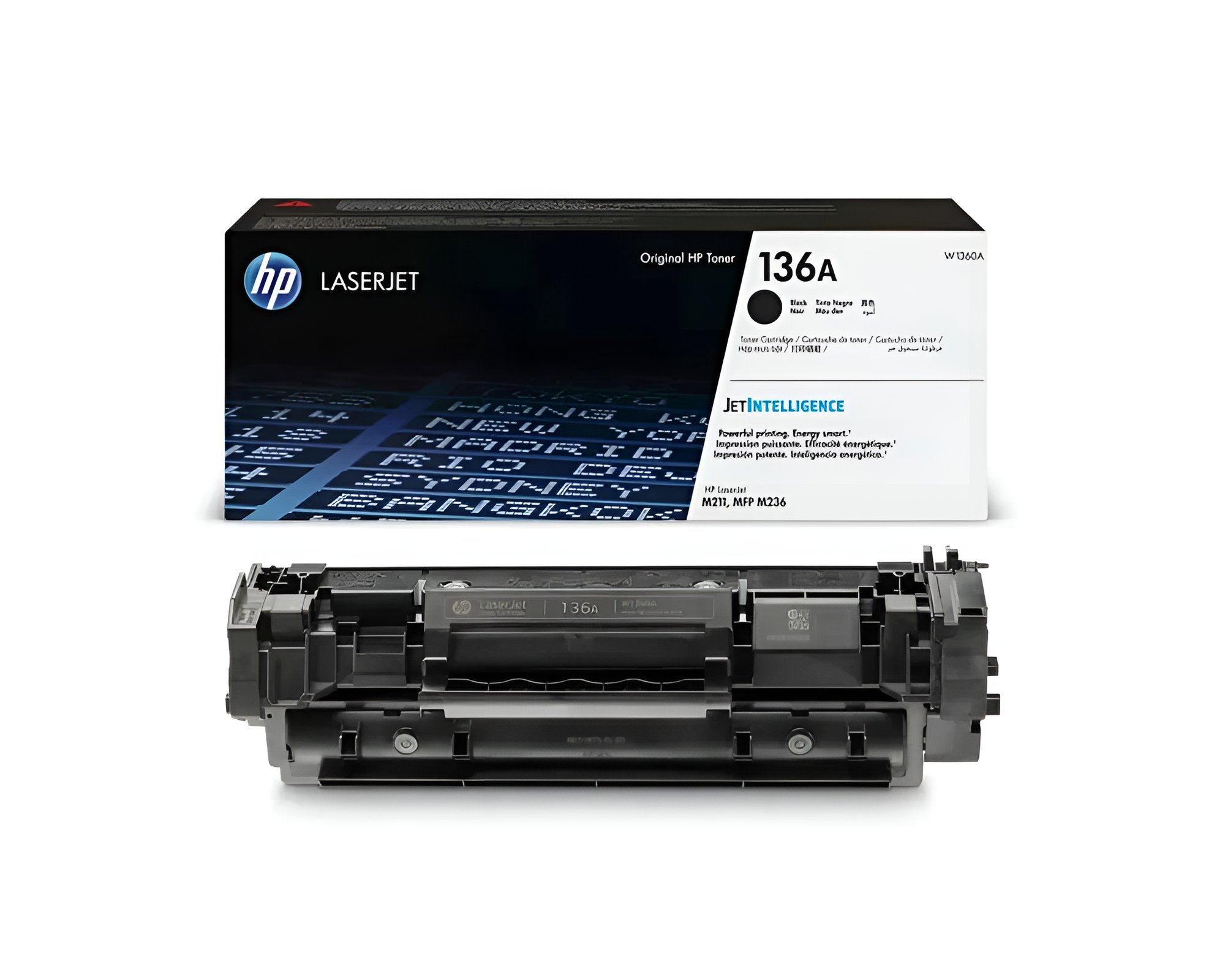 Картридж лазерный 136A, W1360A для принтеров HP, 1150стр, черный