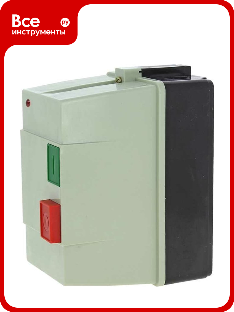 Пускатель в корпусе EKF IP65 КМЭ 25А 230В с РТЭ Ir-17-25А и индикатором