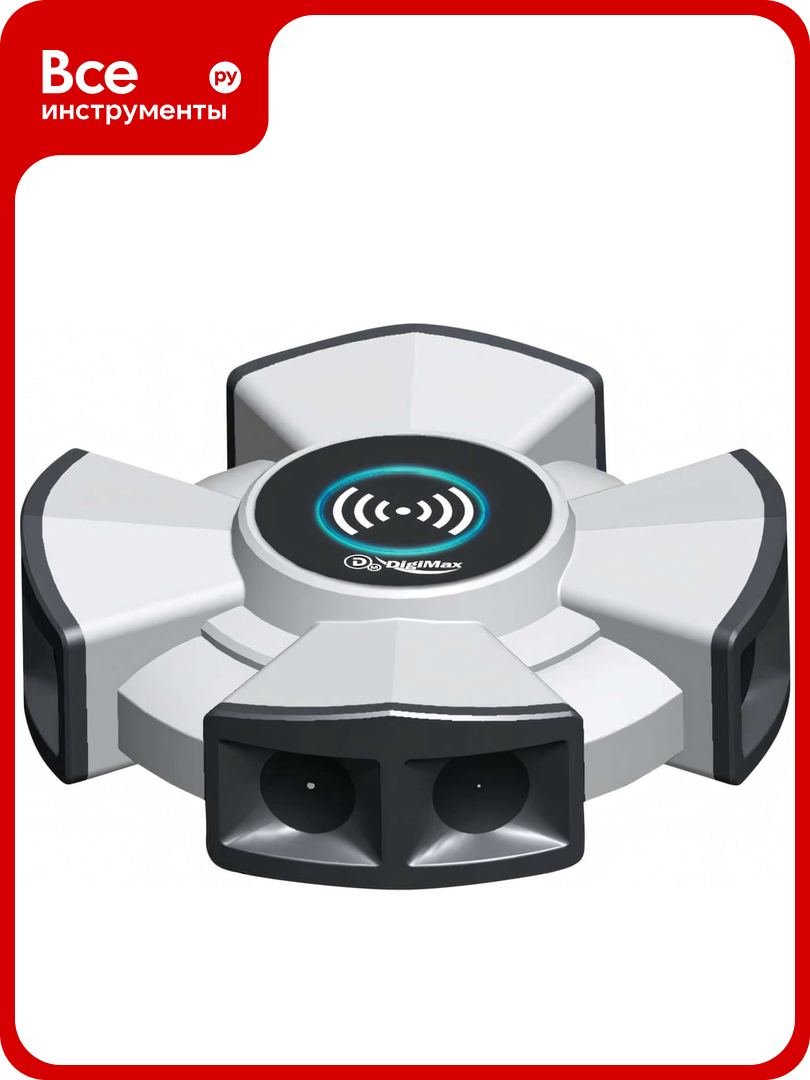 Промышленный ультразвуковой Bluetooth-отпугиватель грызунов с 8 динамиками экоснайпер UP-11E, решения серьёзных проблем