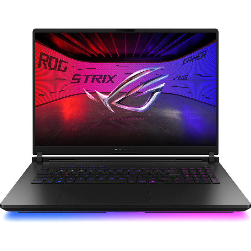 ASUS Ноутбук ASUS ROG Strix Scar 18 G835LW-SA037 90NR0LI1-M001C0 (Core Ultra 9 275HX-2.70ГГц-NPU, 32Гб, 1ТБ SSD, 16ГБ GFRTX5080, 2.5Гбит LAN, WiFi, BT, WebCam, 18.0 2560x1600 IPS матов, без ОС), черный